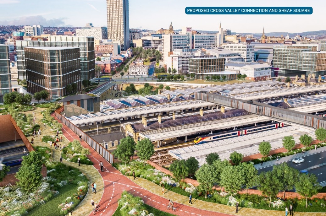 Sheffield Midland Station and Sheaf Valley Development Framework