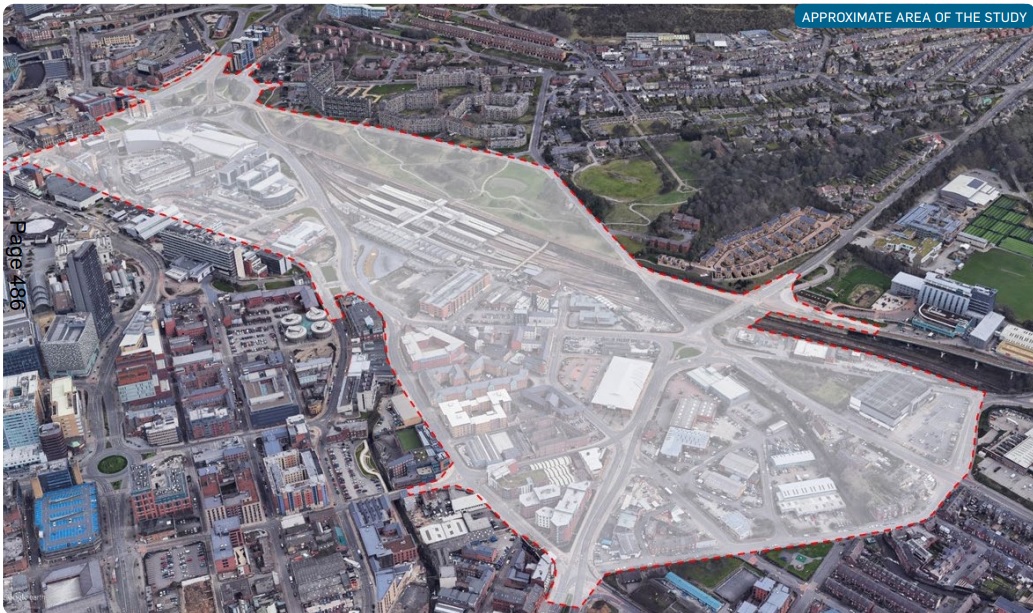 Sheffield Midland Station and Sheaf Valley Development Framework