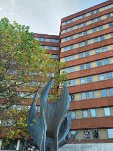 The mystery of the Moorfoot building