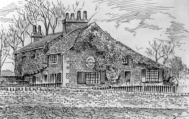 The lost picturesque ivy-clad building called Sharrow Moor School