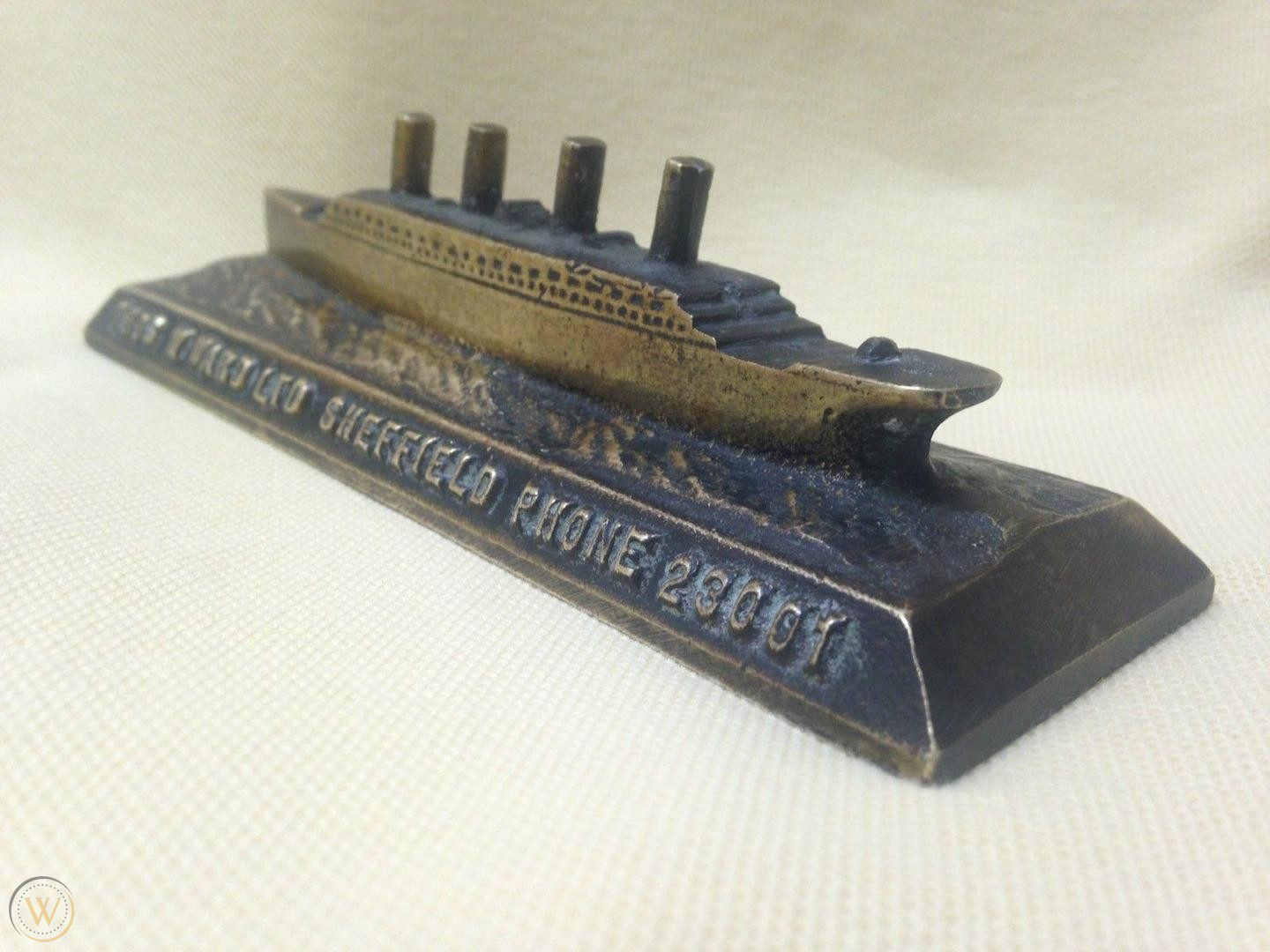 RMS Olympic and its Sheffield connections