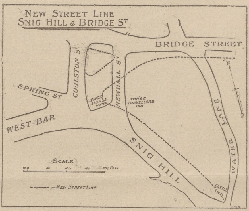 The question we ask ourselves. Where was Newhall Street?