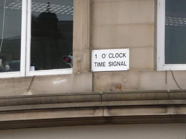 Harris Leon Brown and the one o’clock time signal