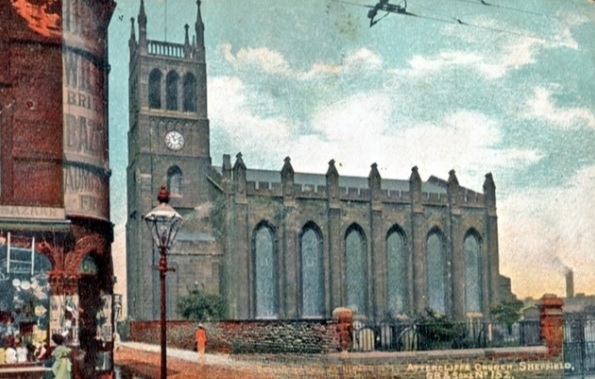 Attercliffe Parish Church – “Standing on a bold cliff which overhangs ...